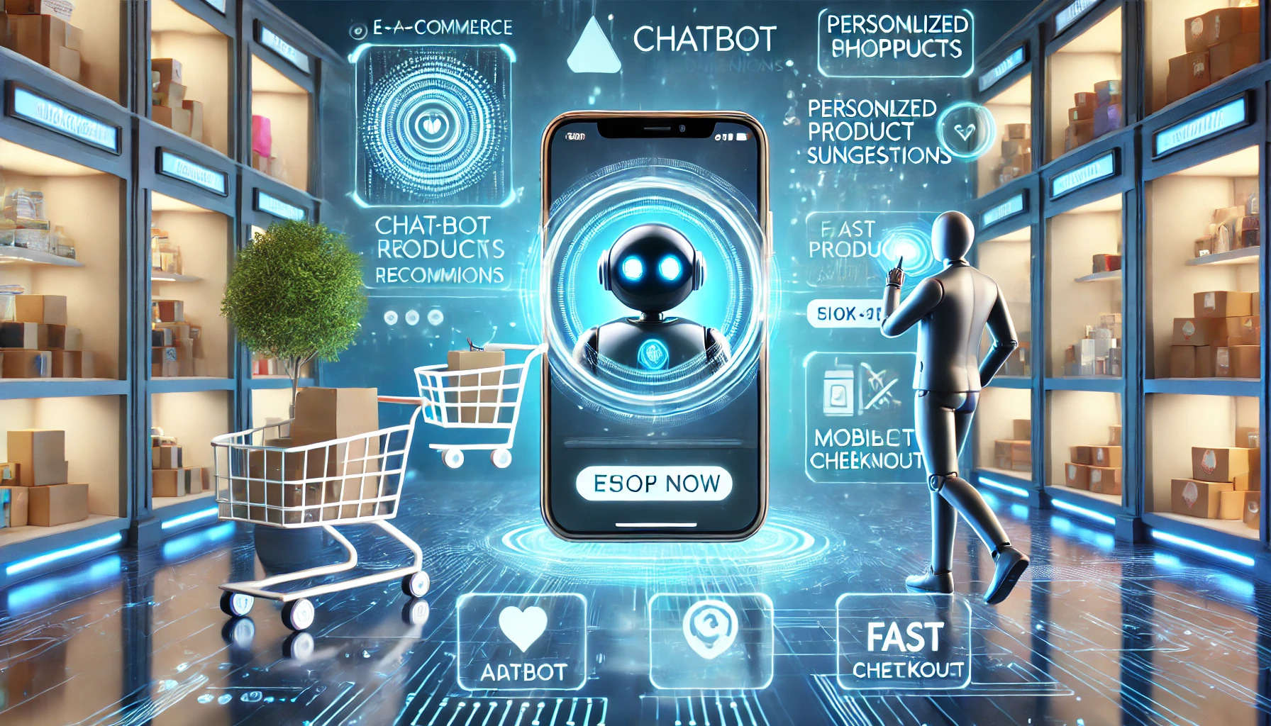 The Future of E-commerce: How Chatbots and Mobilebots are Enhancing Shopping Experiences